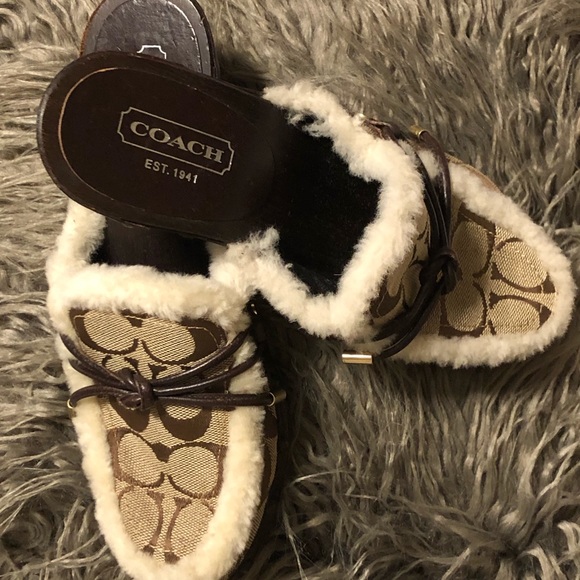 Coach | Shoes | Coach Mules | Poshmark